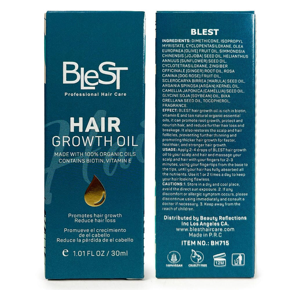 Aceite para el crecimiento del cabello-BLEST - USA Trading